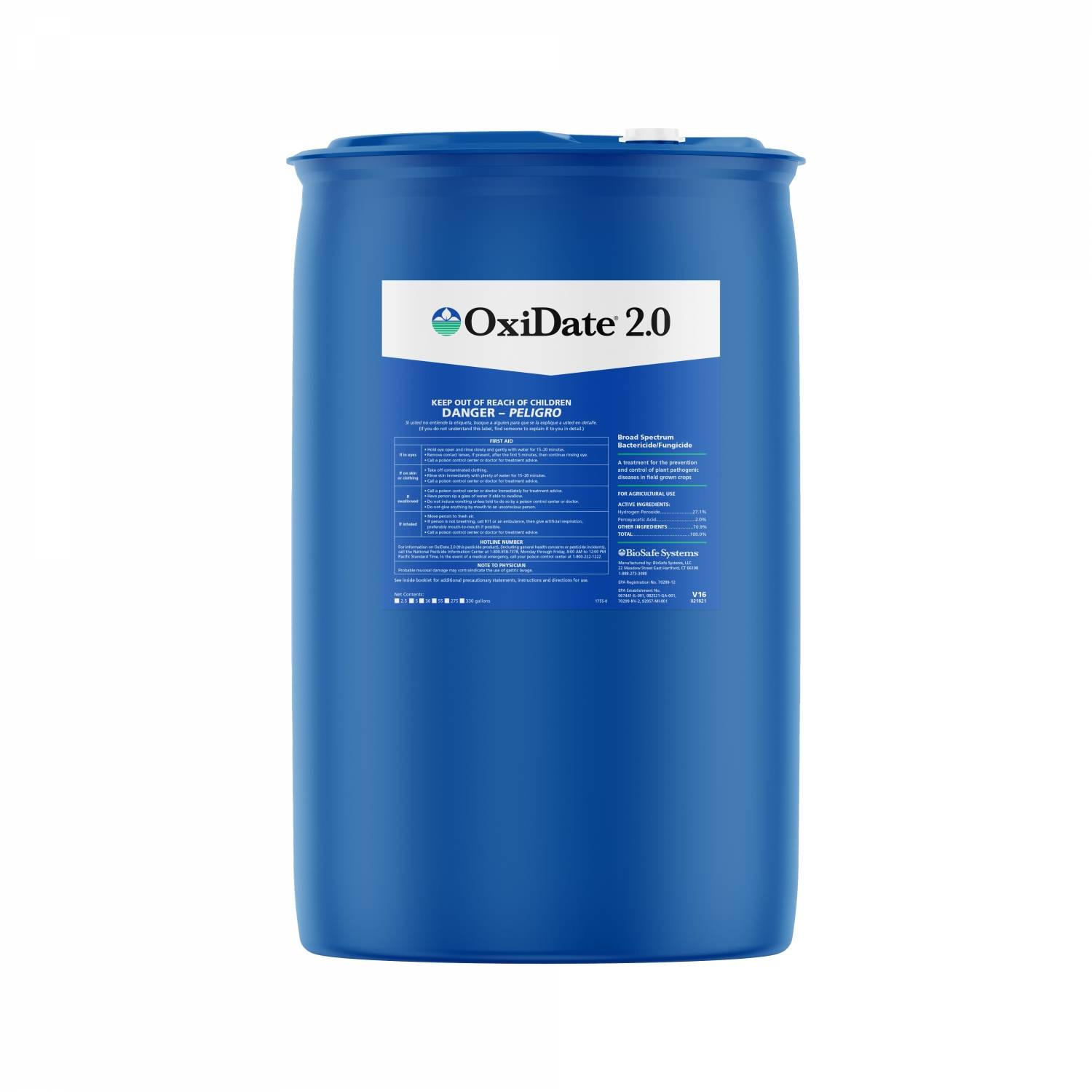OXIDATE 2.0 Fungicide / Bactericide – EnviroSelects