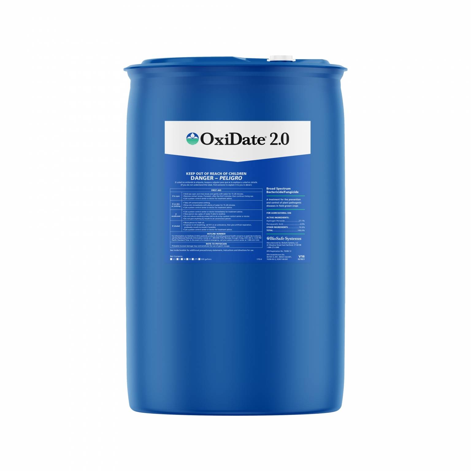 OXIDATE 2.0 Fungicide / Bactericide – EnviroSelects