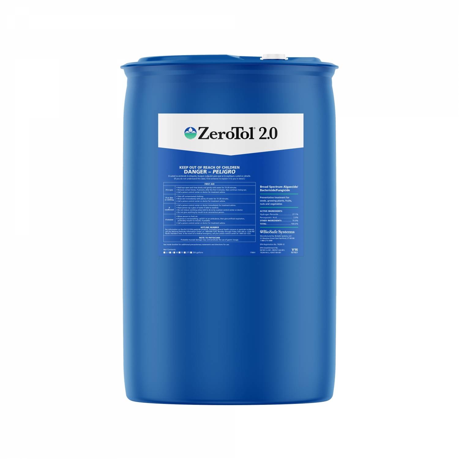 ZeroTol 2.0 Fungicide / Bactericide – EnviroSelects